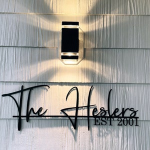 Custom Backyard Sign Personalized Yarn Sign Garden Sign - Etsy Canada