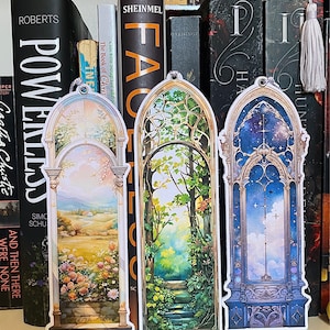 Bookmark Book Tracker, Book Stack, Double Sided, 34 Books to Fill All ...