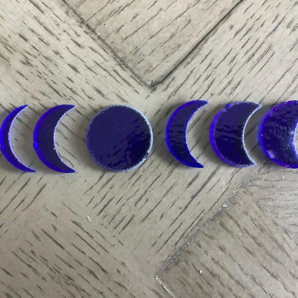 COE90 "koi Fish" Dots for Fused Glass Art Projects (orange Transparent ...