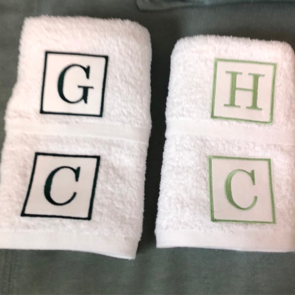 Square Monogram Initial Machine Embroidery Font Alphabet - 4 Sizes - BX ...