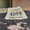 LARGE ENGRAVED Address Marker Street Address. Carved Stone. - Etsy