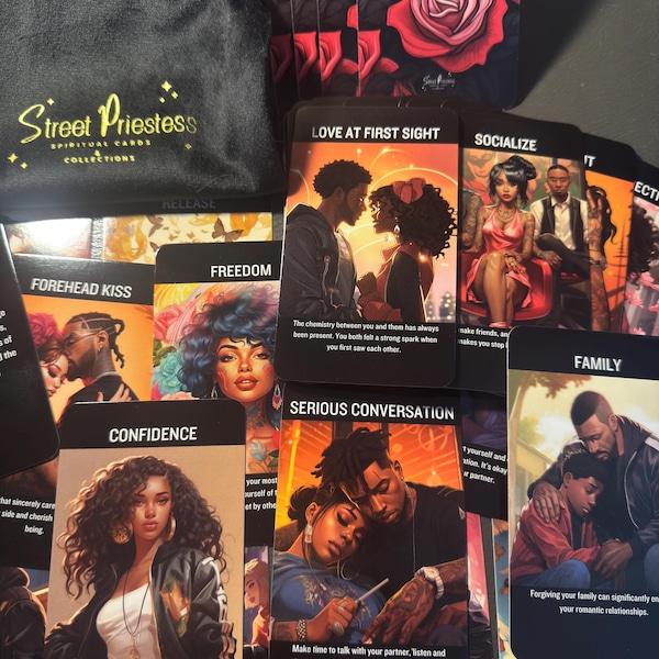 Tea Leaf Oracle Card Deck With Guidebook | 51 Tarot-sized Cards ...