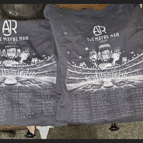 AJR the Maybe Man Tour 2024 Shirt, AJR Band Fan Shirt, AJR Members ...