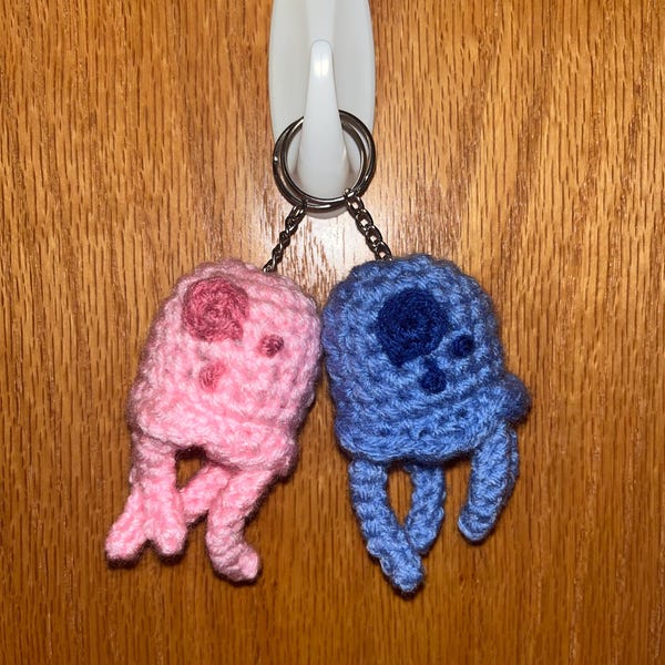 Jellyfish Keychain - Etsy