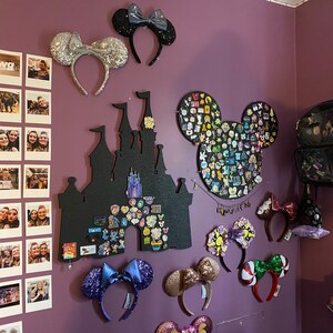 Disney Castle pin board Disney Cork Board Disney gifts | Etsy