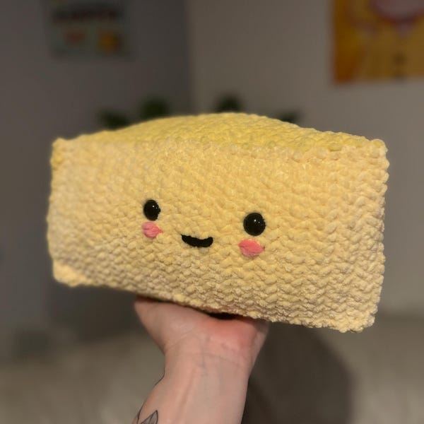 Gouda Cheese Plushie Crochet Pattern: Beginner Friendly Amigurumi (PDF ...