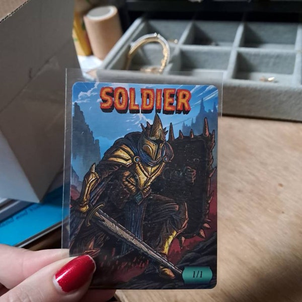 BLOOD Full Art Token [by Darkside Tokens] Magic the Gathering MTG! - Etsy