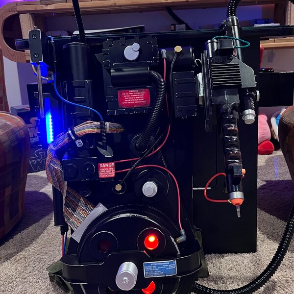 Life-size Spirit Halloween Proton Pack & Neutrona Wand Labels - Etsy