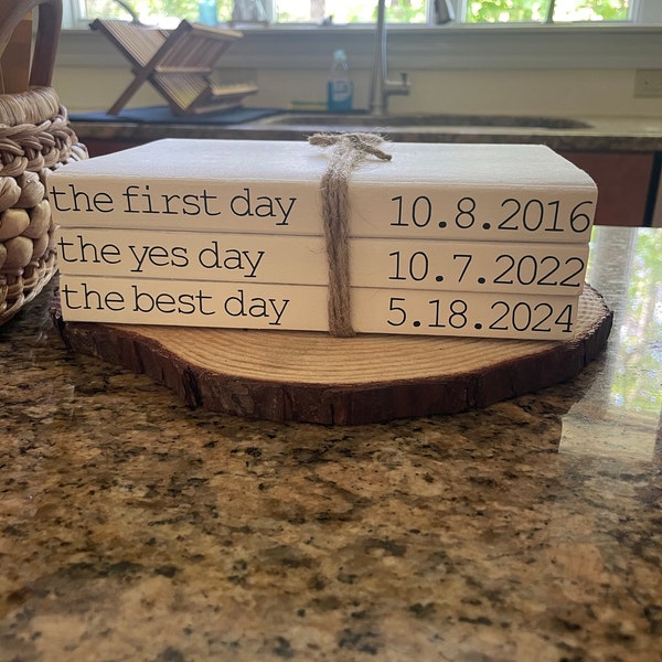 Custom Book Stack Centerpiece||wedding & Home Decor||made With Real Books||literary Wedding ...