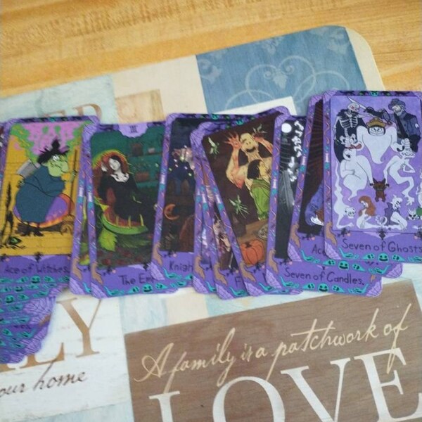 The Spooky Tarot, a Tarot Deck of Halloween Horror - Etsy