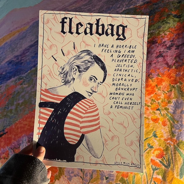 Fleabag Art Print A4 - Etsy