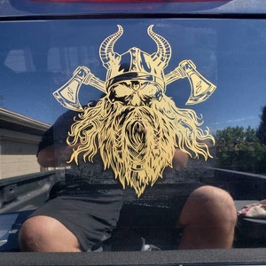 Viking Freja Futhark Sticker Decal Nordic Freya Goddess Cats - Etsy