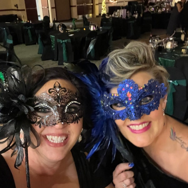 Blue Rio Carnival Mask, Brazilian Carnival Mask, Venetian Carnival ...