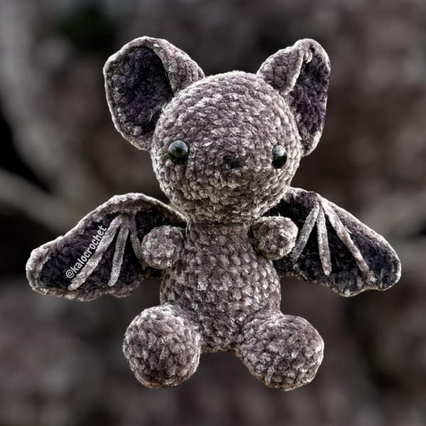 Bellatrix the Bat Amigurumi Crochet PDF Digital Pattern - Etsy
