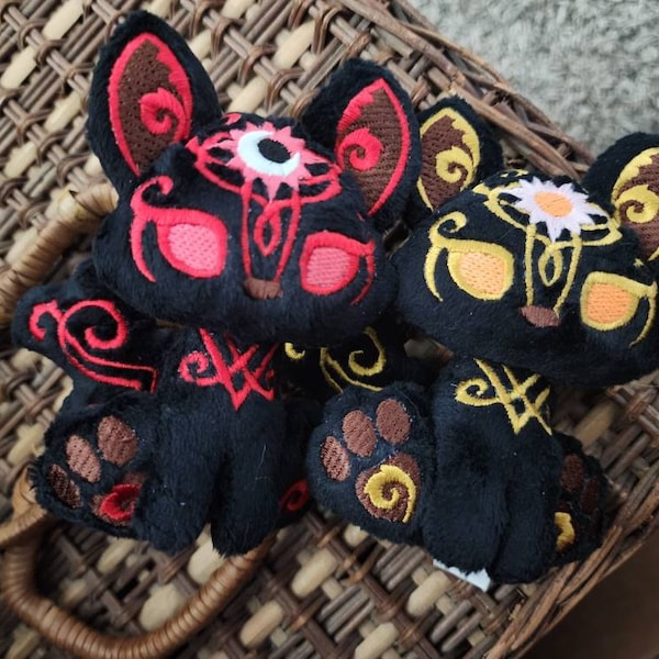 Wolves of Ragnarok - Fenris Plush - Littlefox's Toebeans - Norse Viking ...