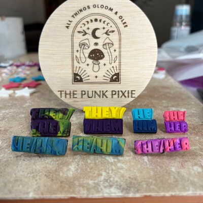 Totally 90s Polymer Clay Texture Themed Tile Nineties Acrylic Clay ...