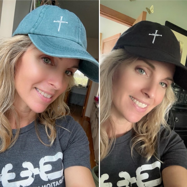 Hat - “3 Nails and A Cross” - Etsy