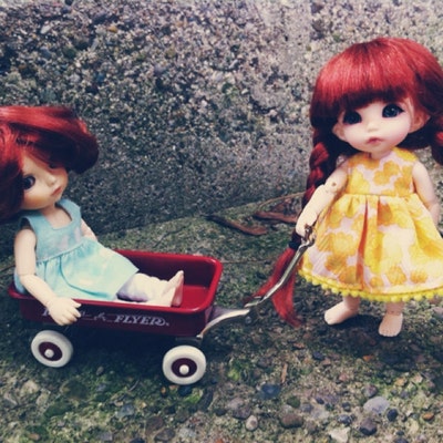 Fatiao BJD Dollfie Lati Yellow Pukifee 5-6 Doll Wig - Etsy