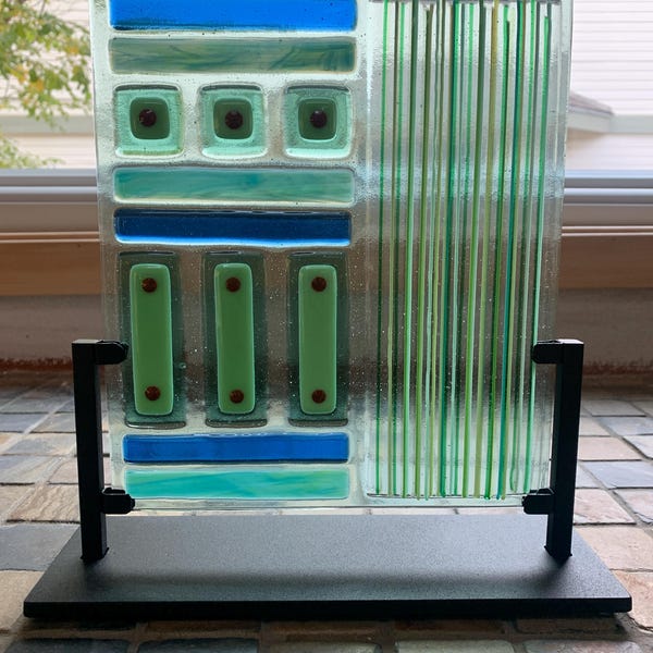 Slab Stand for Fused and Stained Glass Display 6", 8", 10", 12". Made ...