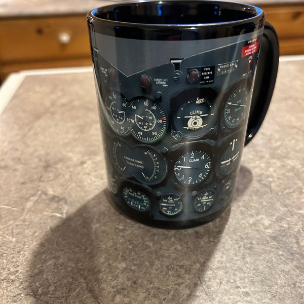 Pilot Gift, Coffee Mug Pilot, Pilot Indicator, Pilot Retirement Gift ...