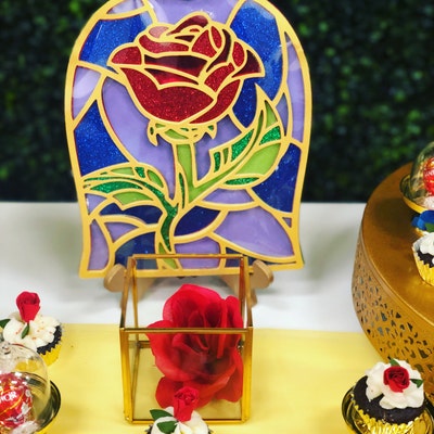 THE ENCHANTED ROSE Svg Template Instant Download Svg Project for Cricut ...