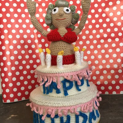 Happy Birthday Babs, Amigurumi Doll Crochet Pattern, Crochet Doll ...