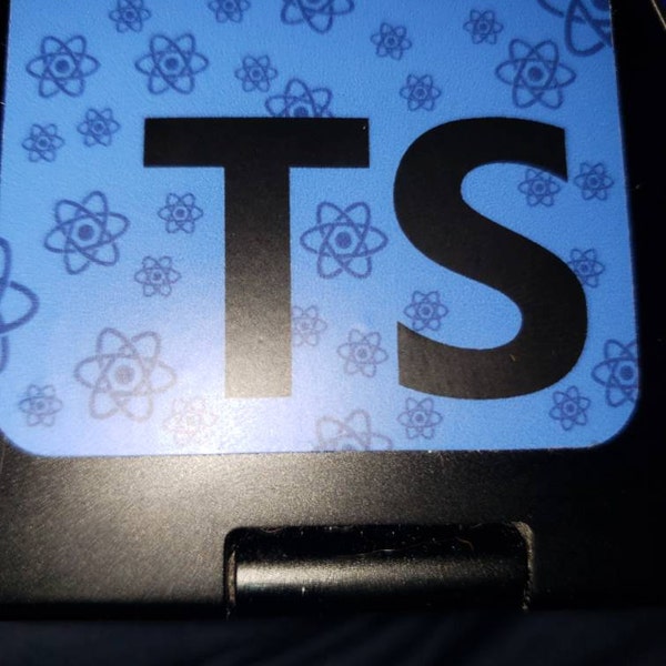 Holographic React Sticker - Etsy