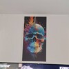 AI Art | Vibrant Vision | Skull PNG | Instant Download | Mystical Skull ...