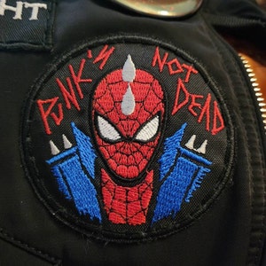 Spider-gwen Gwen Stacy Logo Emblem Iron-on Embroidered Patch, Patches ...