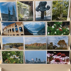 8 Pocket 5 Width Sticker Display Rack With U Cuts | Etsy