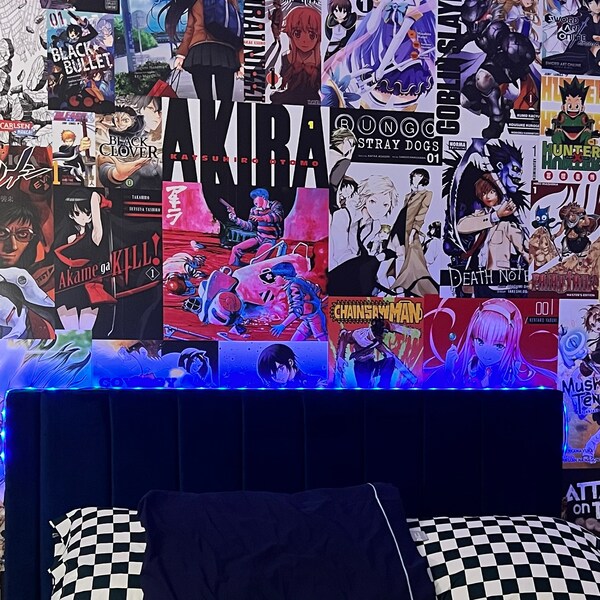 Comics Cartoon Wallpaper & Mural Anime Manga Collage Movie Peel and ...