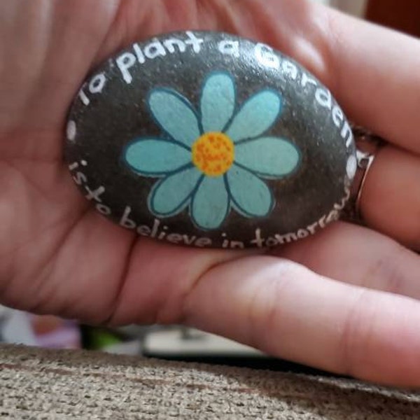 Friendship Stone - Hand Painted Rock - "life is Better With Friends ...