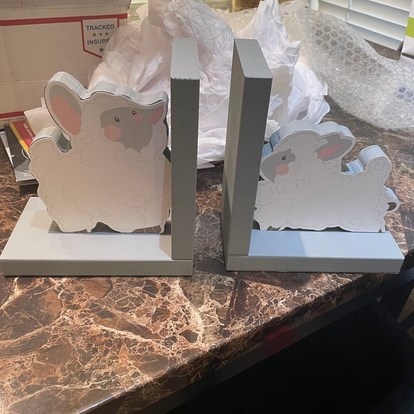 Oceana Bookends, Sea Turtle and Fish Themed Wooden Bookends (grey, Gray ...