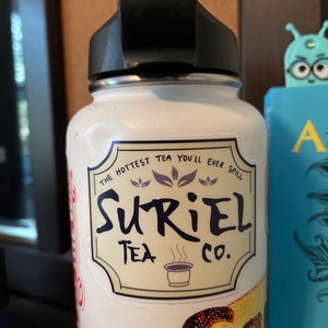Suriel Tea Co. Sticker ACOTAR Inspired the Suriel A Court - Etsy