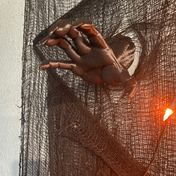 Halloween Hand Decor | Wall Mountable Scary Decor for Your Living Room ...