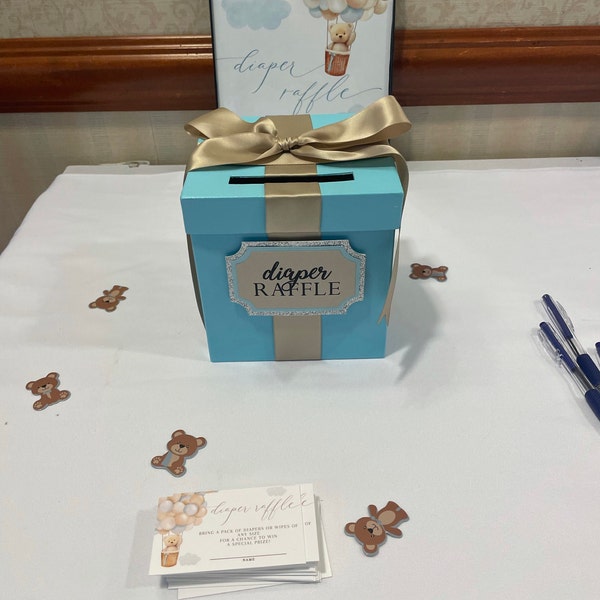 Mini Game Card Box | 6 X 6 X 6 Inches Game Box With Slot in Light Gray ...