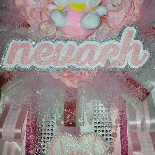 Custom Name Cuts, Name for Homecoming Mum, Custom Mum Decoration ...