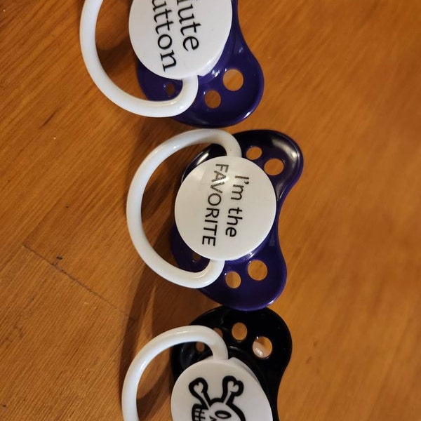 Mommy's Little Princess - Newborn Baby Princess Pacifier - Glitter ...