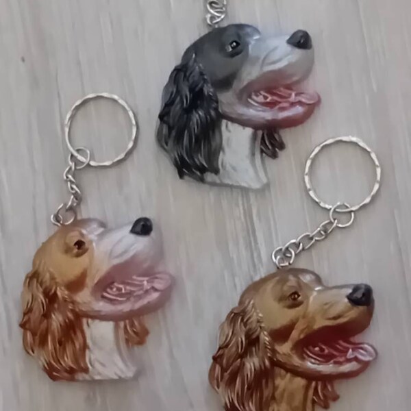 Setter Spaniel Dog Silicone Mould Food Safe for Cake Toppers, Resin ...