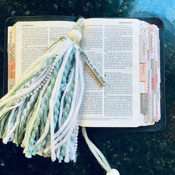 Bible Tabs | Laminated Bible Tabs | Tabs for the Bible | Pretty Bible ...