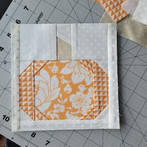 Candy Corn Foundation Paper Pieced FPP Quilt Block PDF Pattern - Etsy Australia