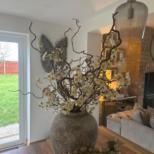 Twisted Willow Branches Tall Curly Twigs for Vase Natural Dried Stems ...