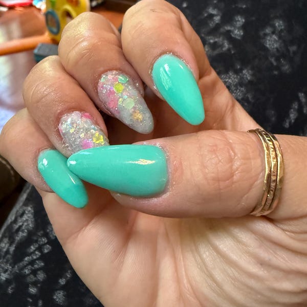 Tropical Opal- Dip Powder, Glitter Dip Powder, Dip Powder for Nails ...