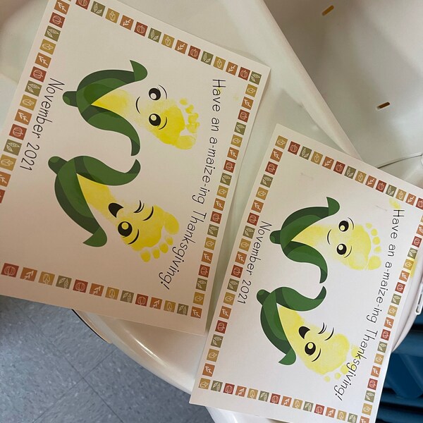 Thanksgiving Activities for Kids, Printable Craft, Printable Maize Corn ...