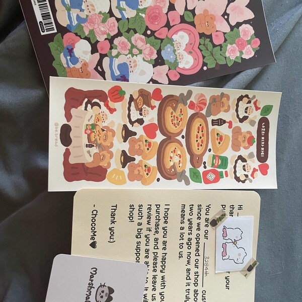 Daily Letter Set Series II | Cute Letter Set, Kawaii Letter Set, Cute ...