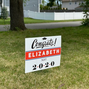 Personalized Senior Graduation Class of 2020 Yard Sign - Etsy