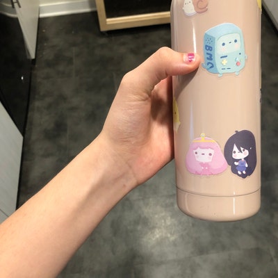 Adventure Time clear Sticker Sheet Transparent Waterproof - Etsy