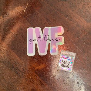 IVF Sticker 20 Pack Infertility Planner Fertility Journal - Etsy