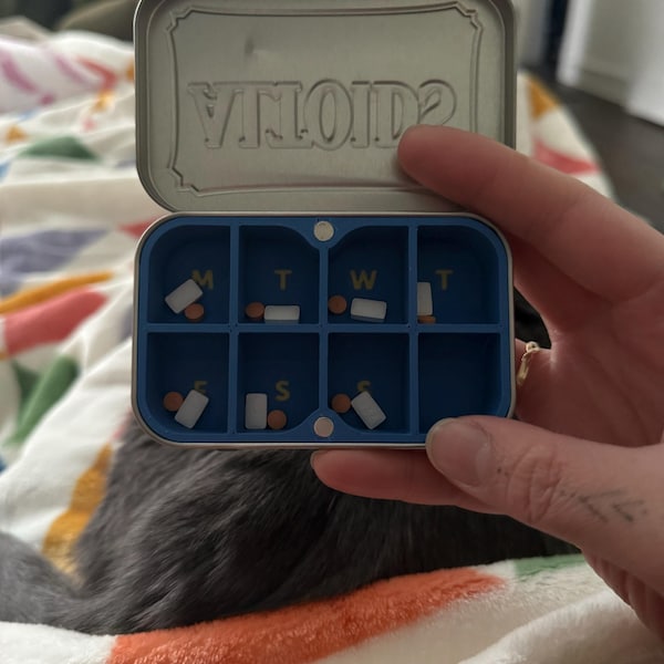 Altoids Tin Pill Storage Insert - Ingenious Design for Organized ...