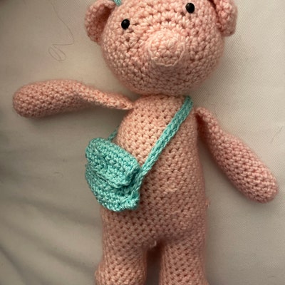 Rabbit Crochet Kit DIY Crochet Kit Animal Crochet Kit Rabbit DIY Kit ...